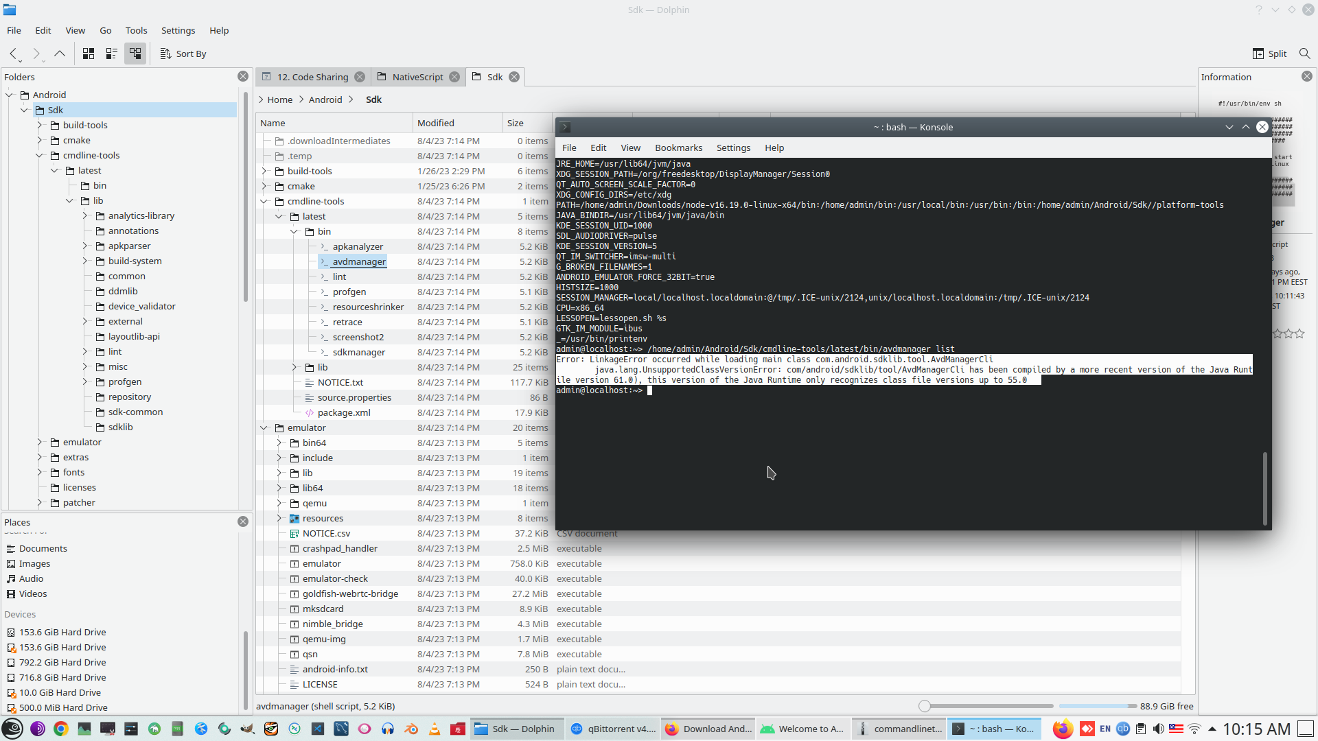 Viacheslav Eremin | NativeScript and Android troubleshooting.
