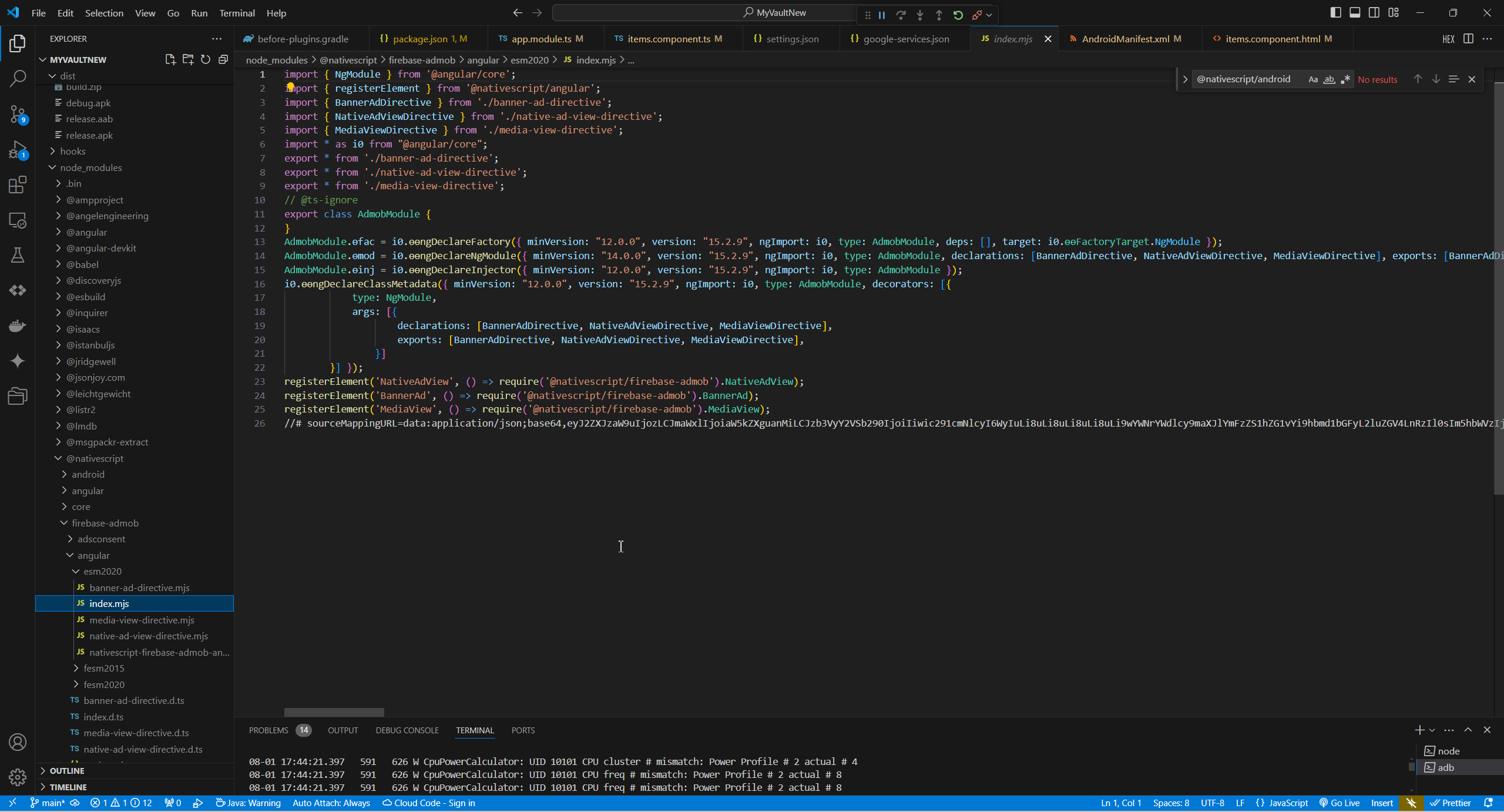 Viacheslav Eremin | NativeScript and Android troubleshooting.