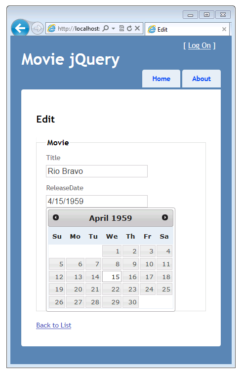 Like Most Jquery Controls The Datepicker Lets You Customize It Extensively For Information