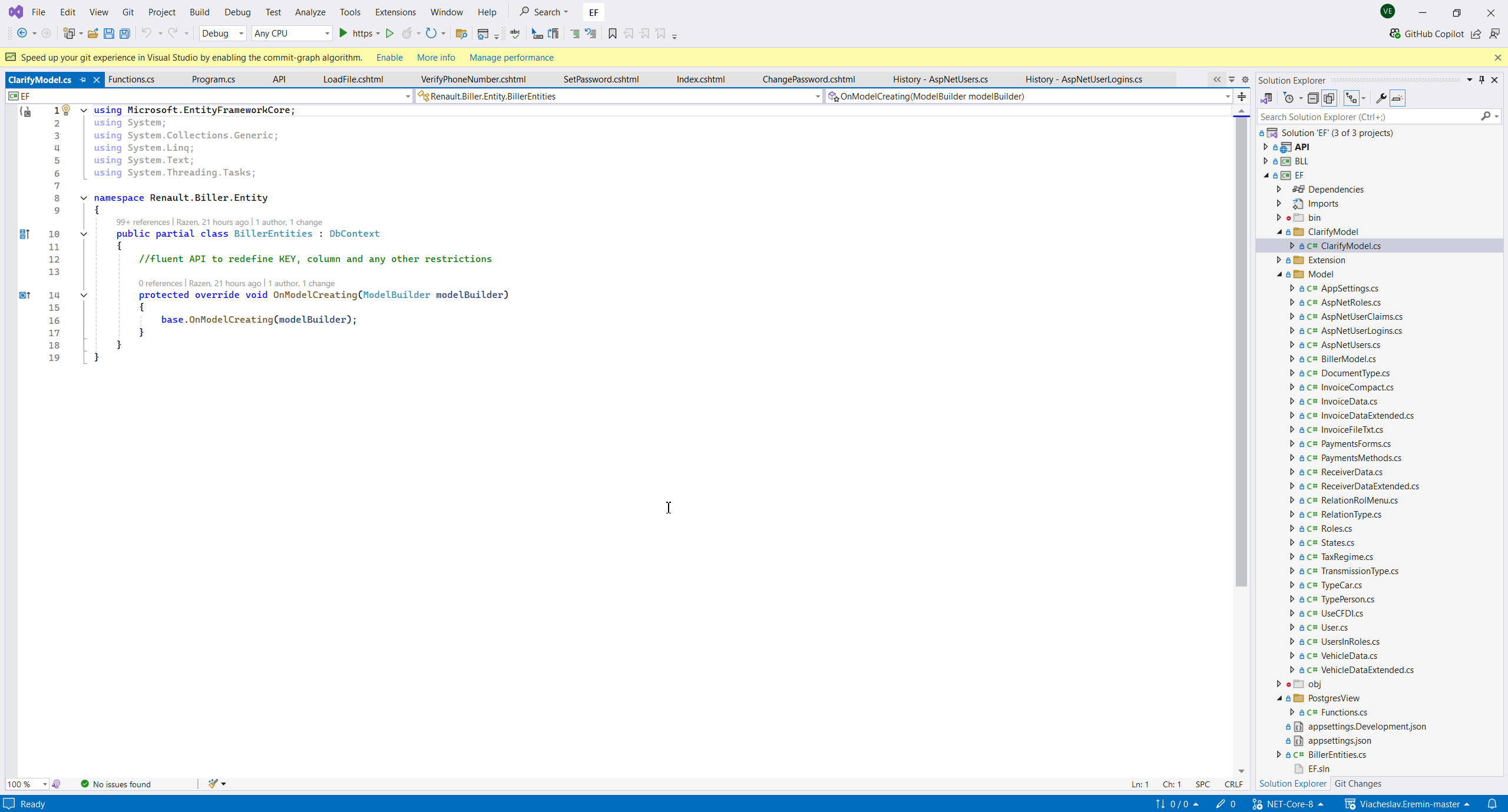 Viacheslav Eremin | Migration ASP.NET to NET Core 8 (including EF6 to EF Core)