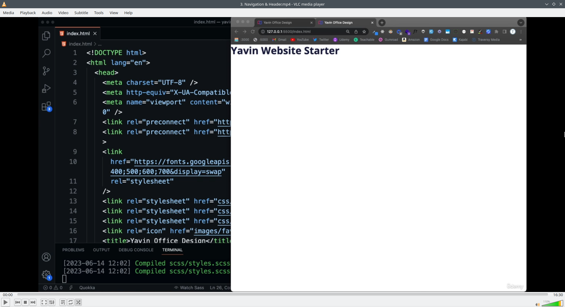 Viacheslav Eremin | Bootstrap lecture from Brad Traversy
