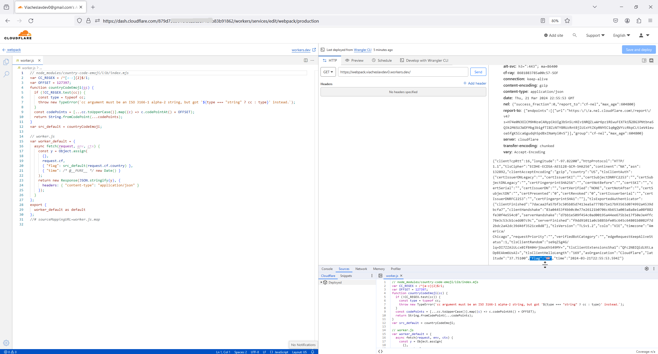 Viacheslav Eremin | Serverless telegram bot on Cloudflare