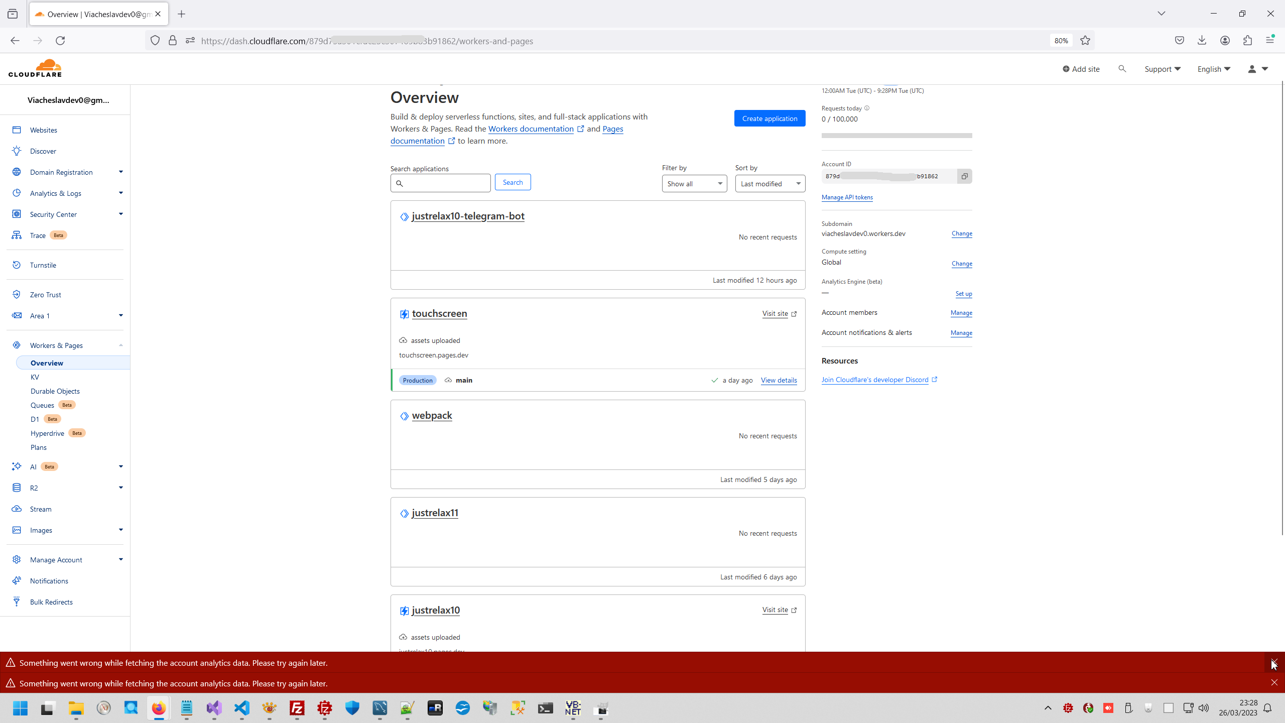 Viacheslav Eremin | Serverless telegram bot on Cloudflare