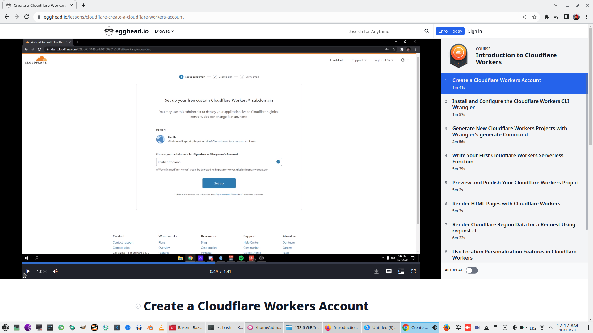 Viacheslav Eremin | Cloudflare Worker