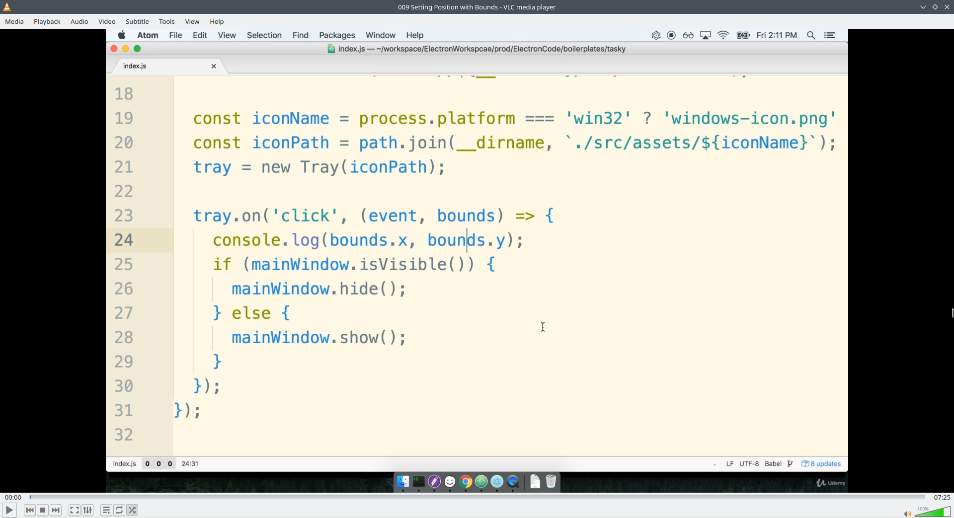 Viacheslav Eremin | Electron learning