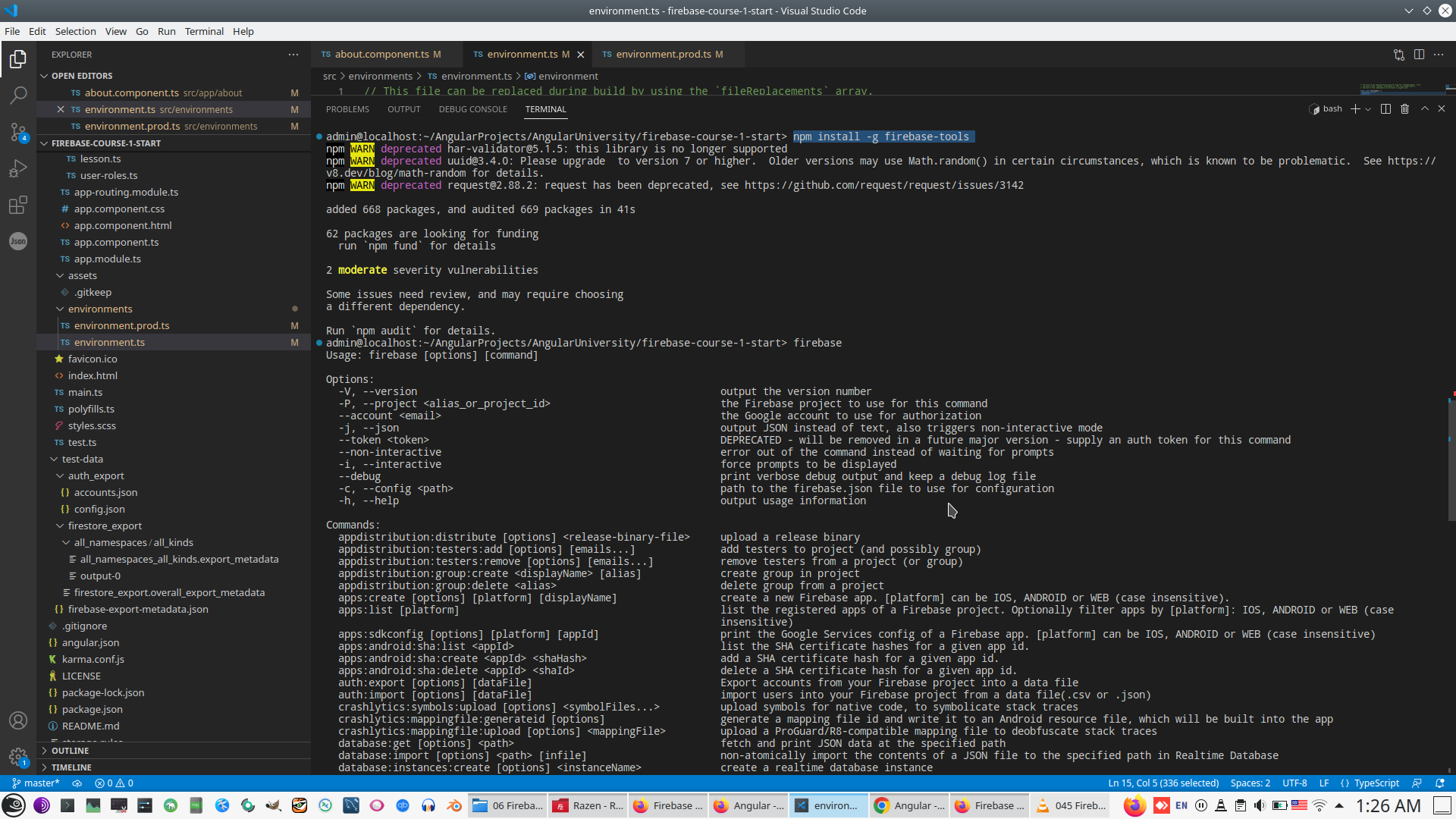 Viacheslav Eremin | Firebase Learning from Angular University