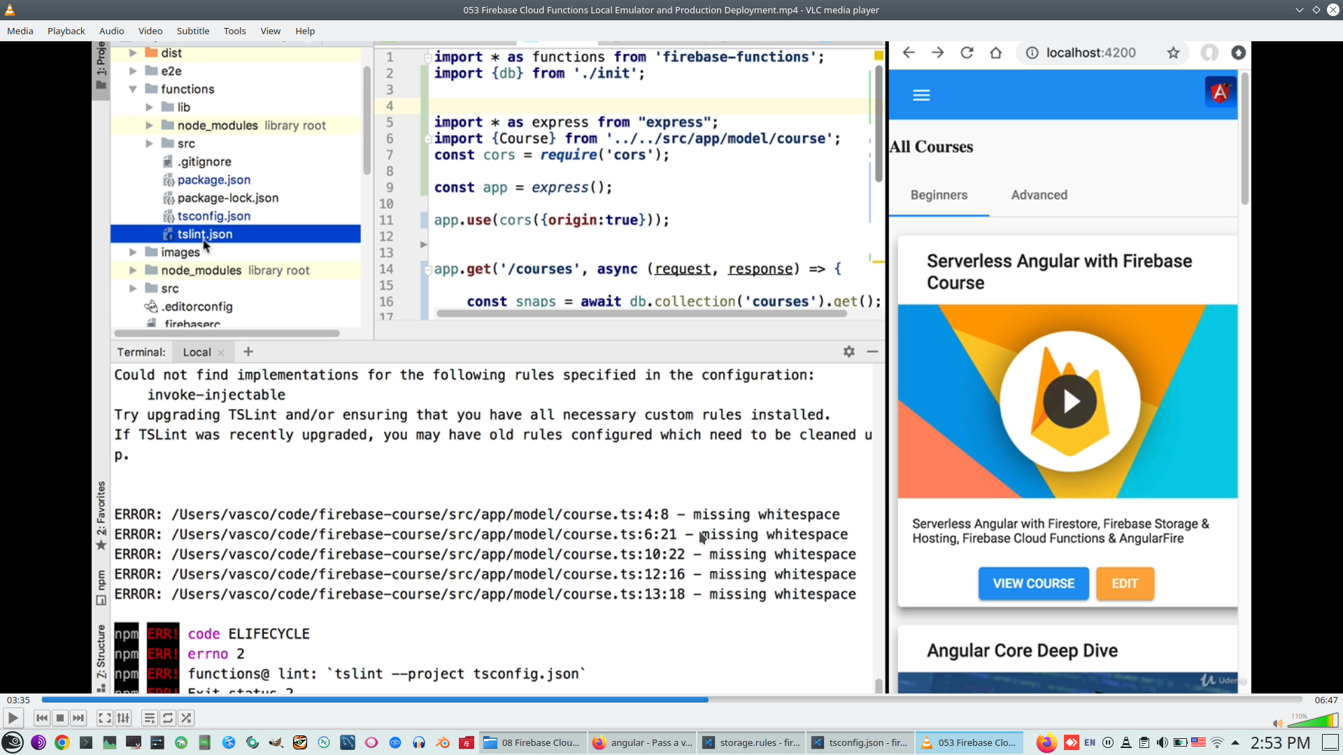 Viacheslav Eremin | Firebase Learning from Angular University