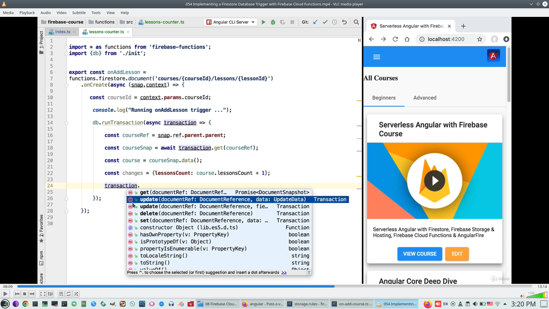 Viacheslav Eremin | Firebase Learning from Angular University