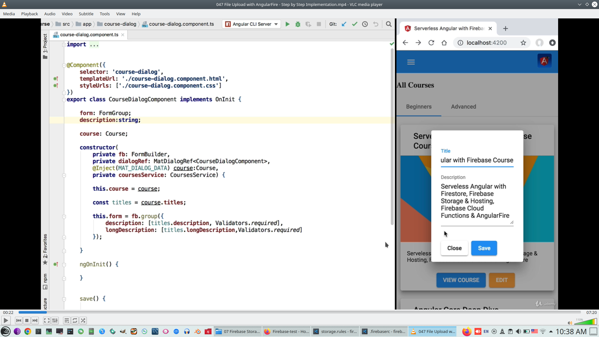 Viacheslav Eremin | Firebase Learning from Angular University