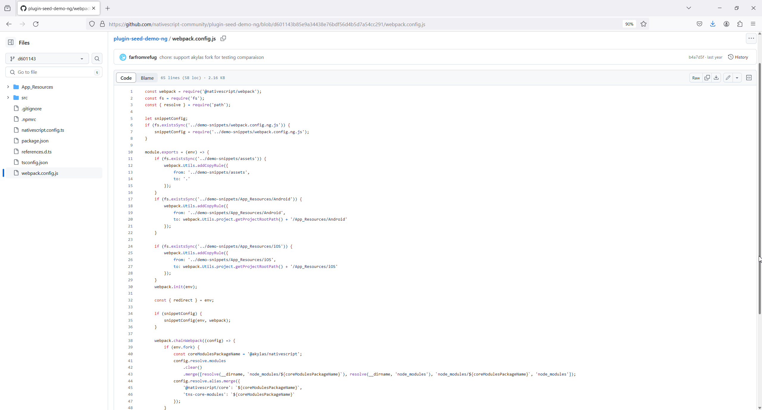 Viacheslav Eremin | NativeScript Drawer for Android/IOS phone (clear Angular project)