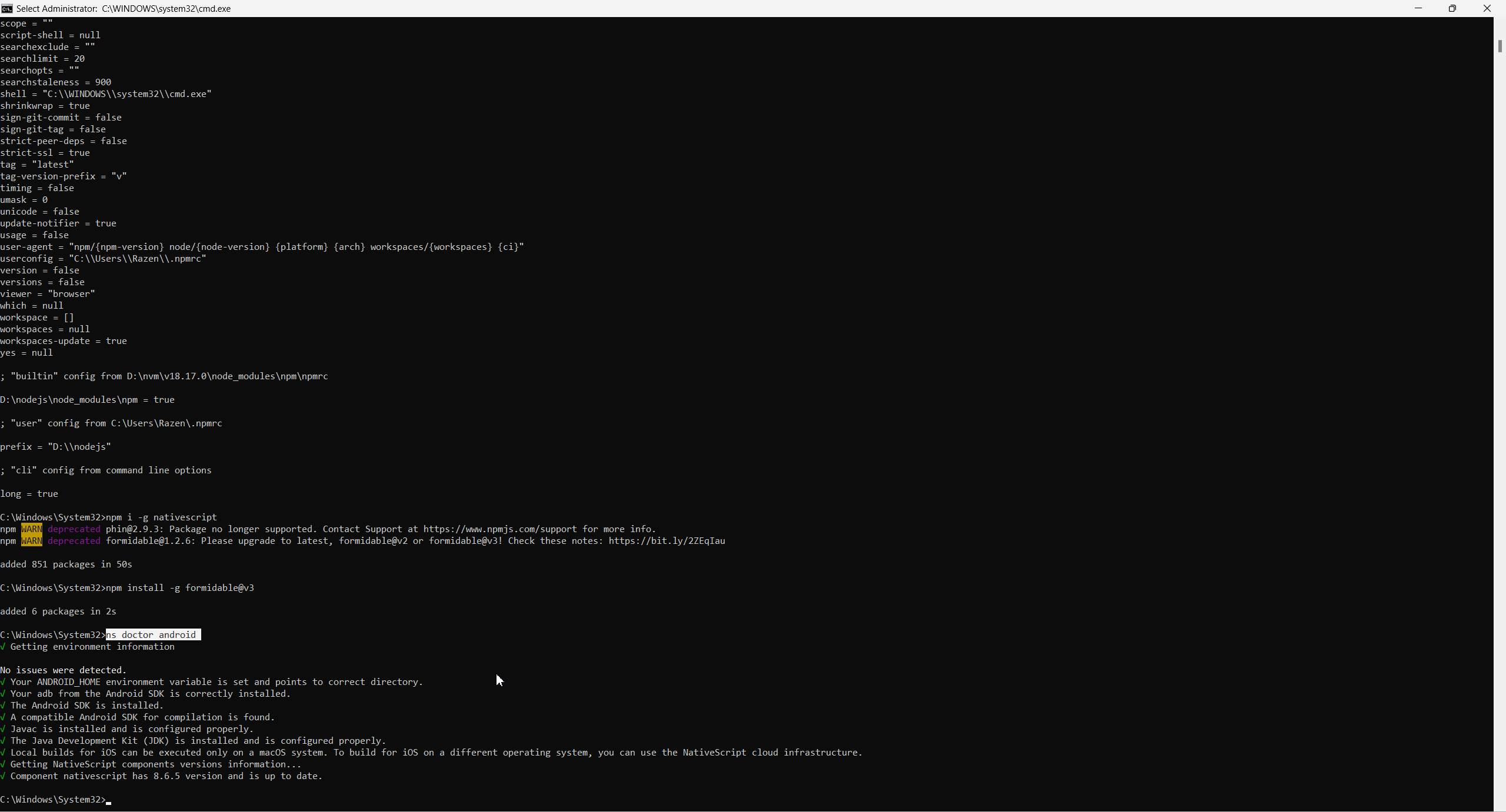 Viacheslav Eremin | NativeScript Drawer for Android/IOS phone (clear Angular project)