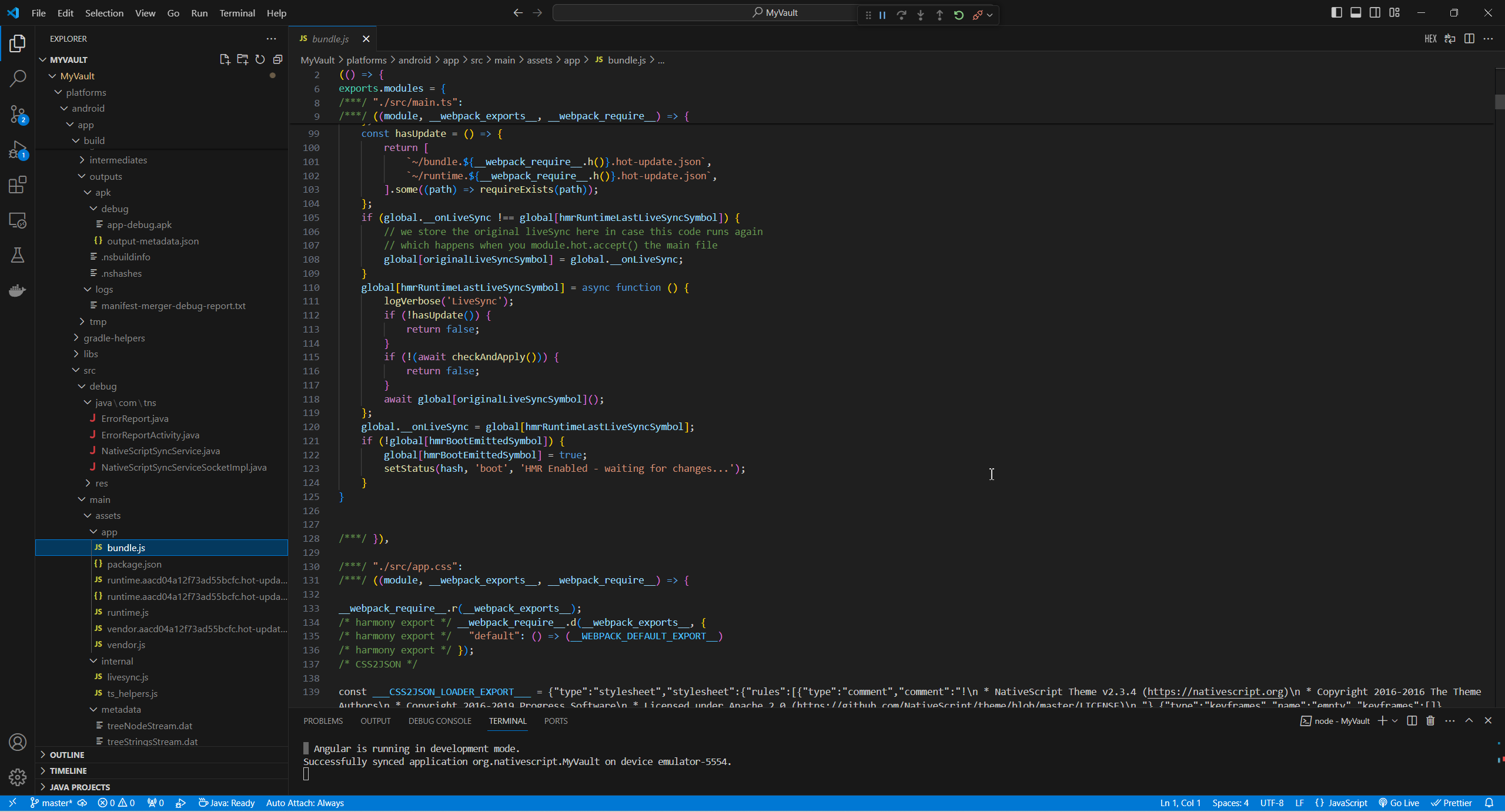Viacheslav Eremin | NativeScript Drawer for Android/IOS phone (clear Angular project)