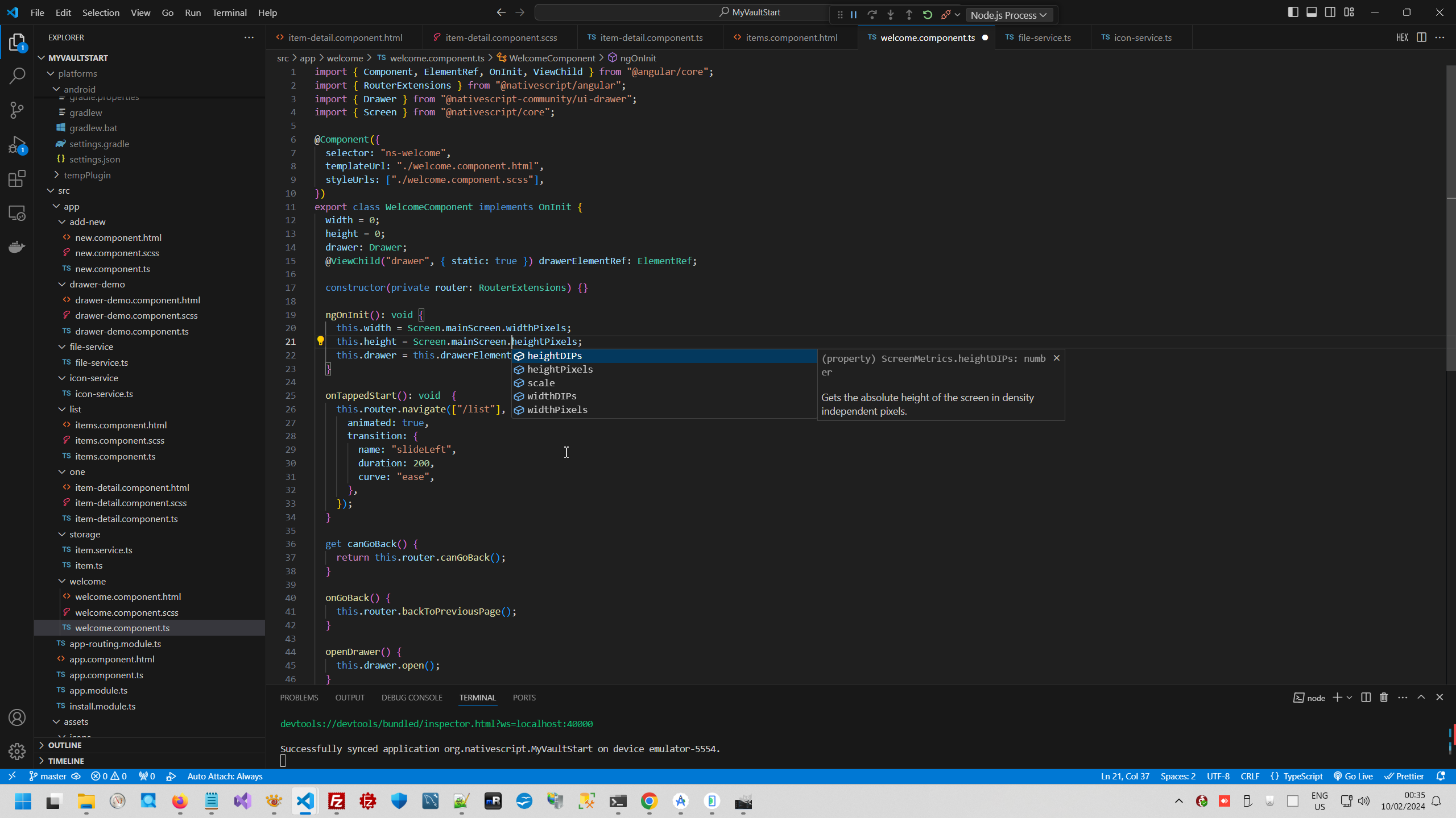 Viacheslav Eremin | NativeScript Mosaic