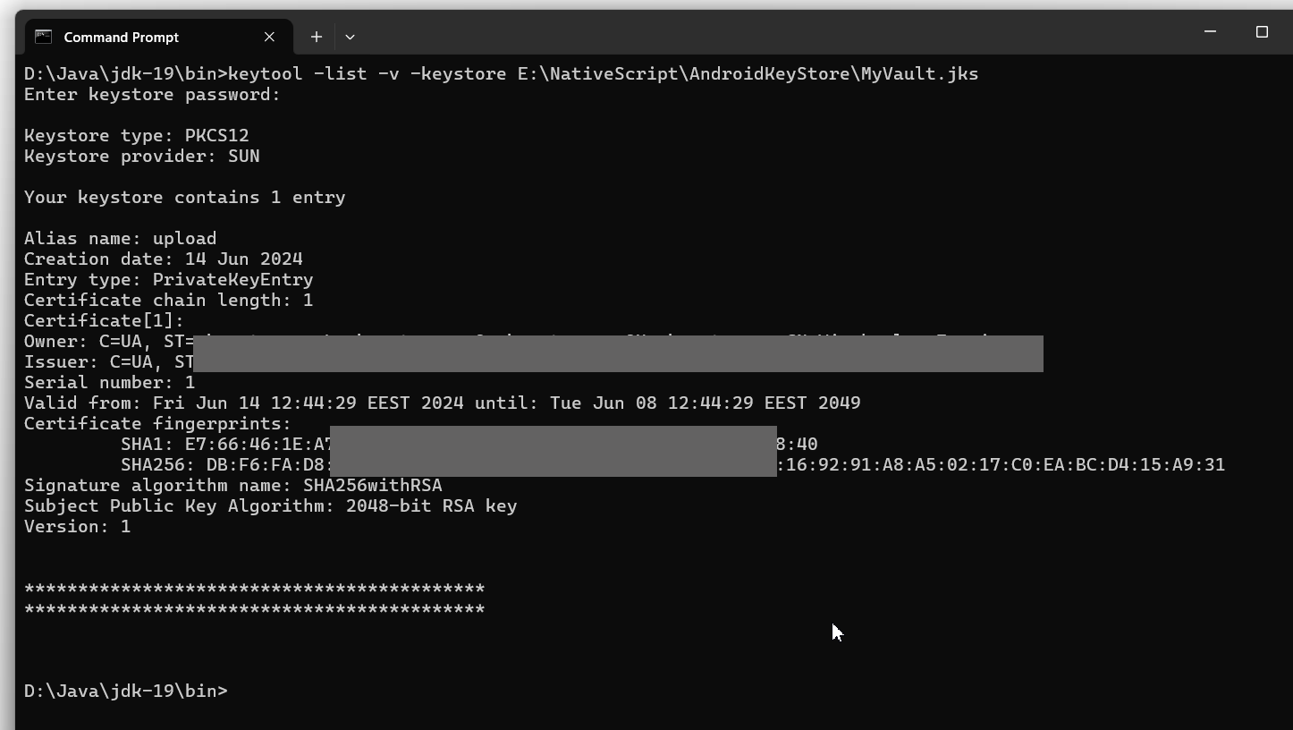 Viacheslav Eremin | Publish Nativescript bundle to Google Play console (debug/release troubles).