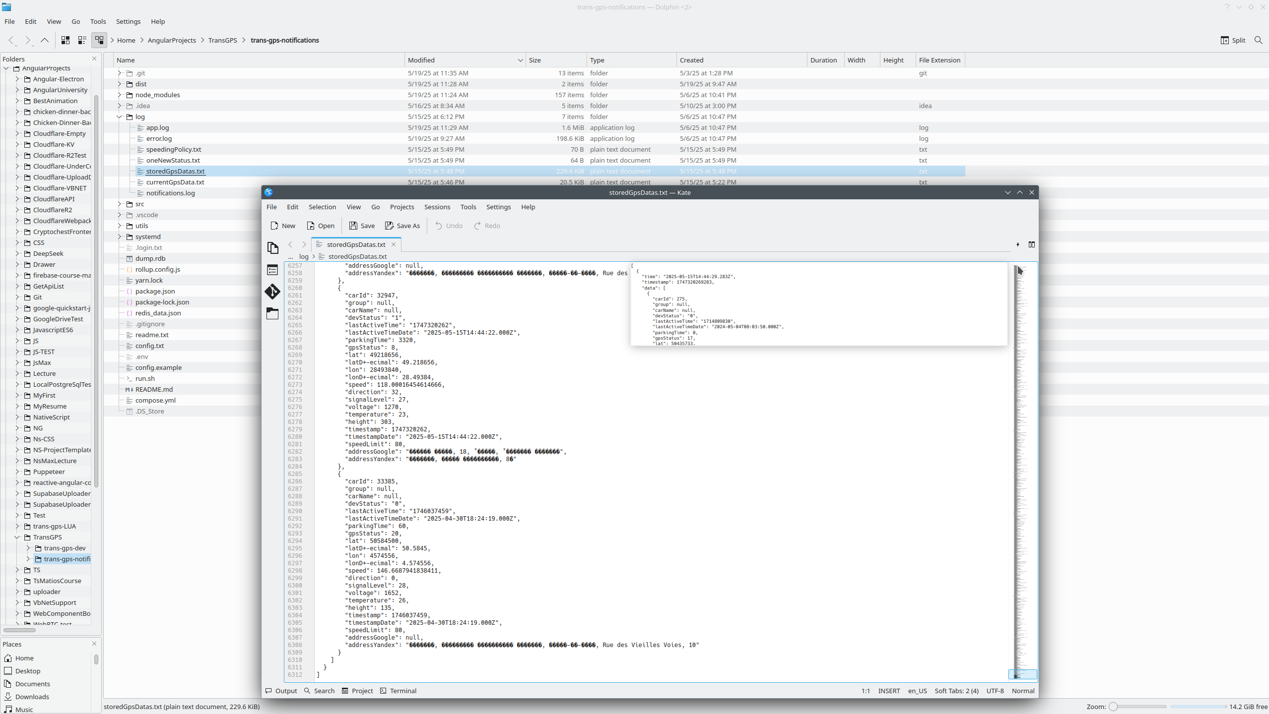 Viacheslav Eremin | Debug Node.JS projects - export variable to file.