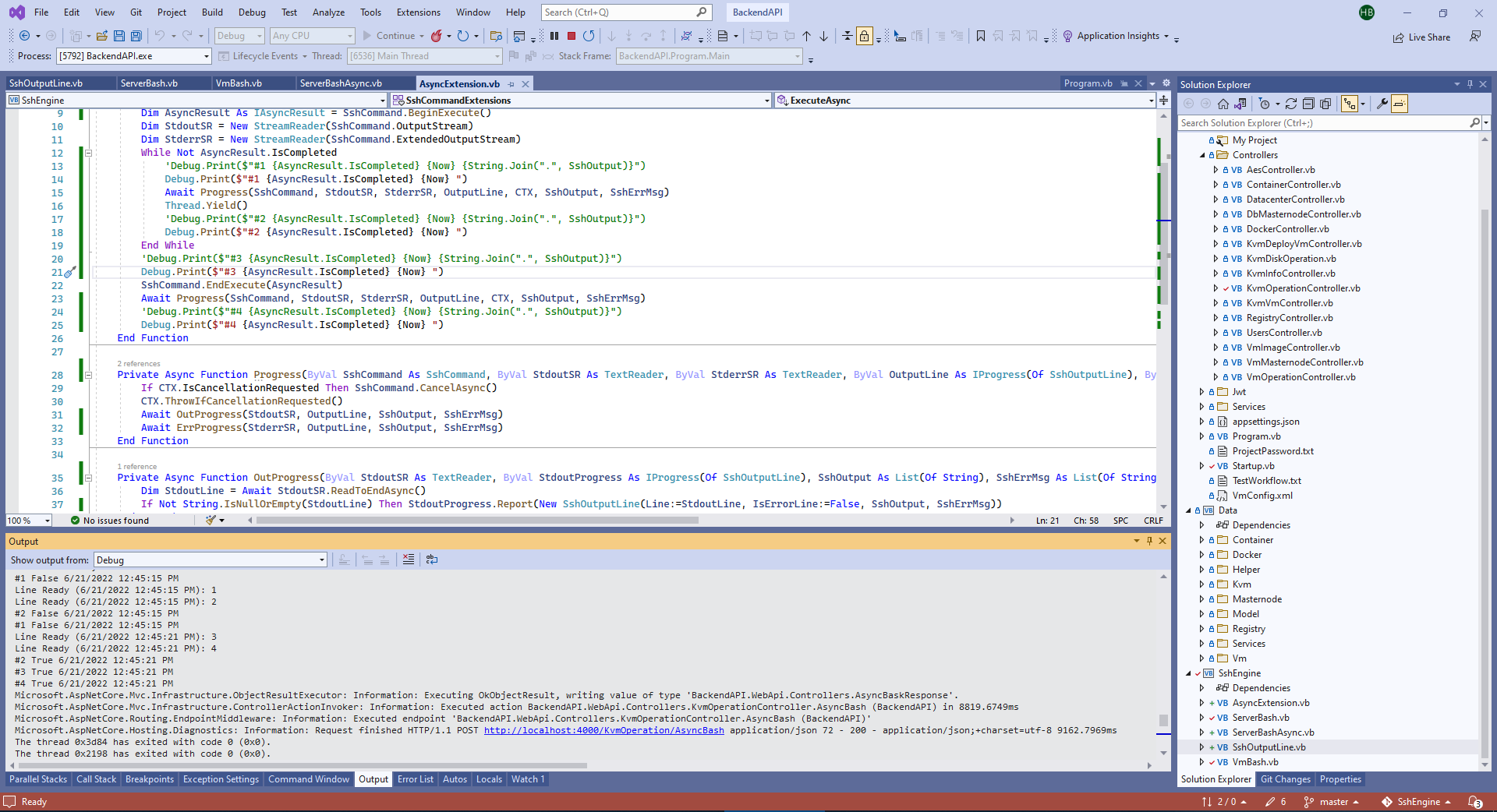 Viacheslav Eremin Asynchronous Multithreaded Ssh Engine For Web Net Core 6 Linux Part 12 7122