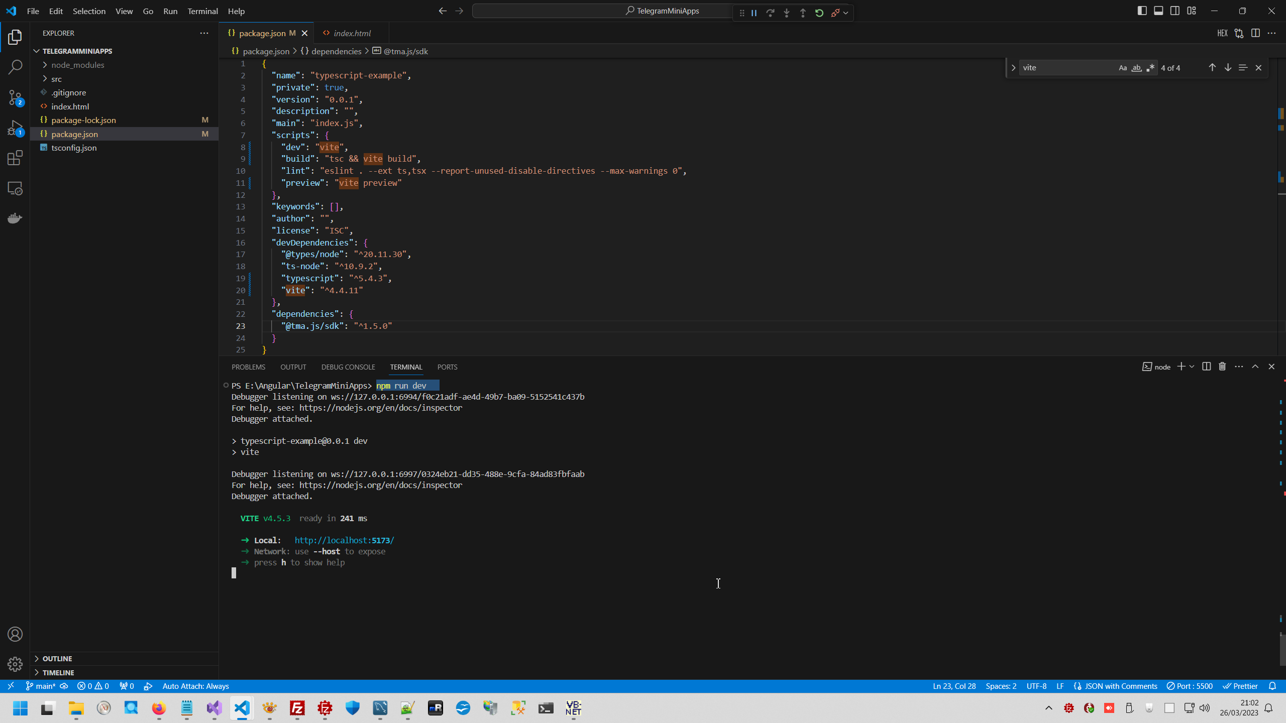 Viacheslav Eremin | How to start WebDevelopment on Typescript with Lite-server and Webpack server