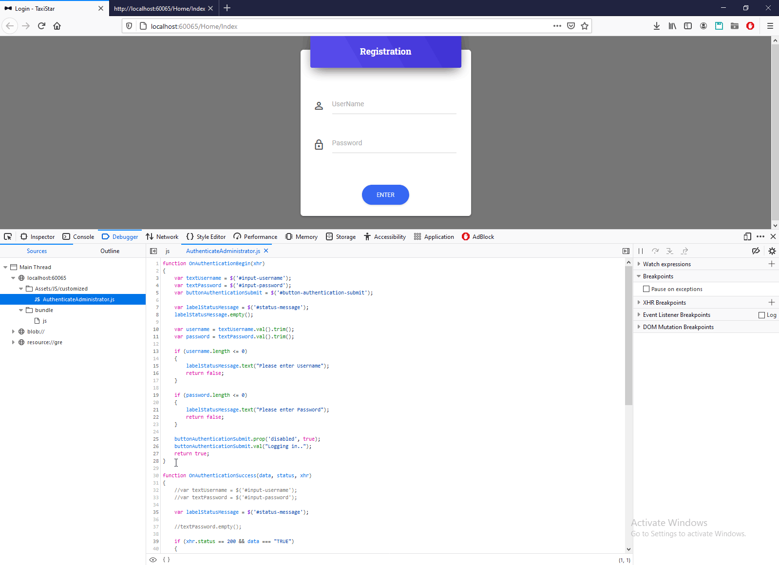 Viacheslav Eremin | Inject OnBegin/OnSuccess/OnFailure custom Javascript code into ASP.NET Ajax ...