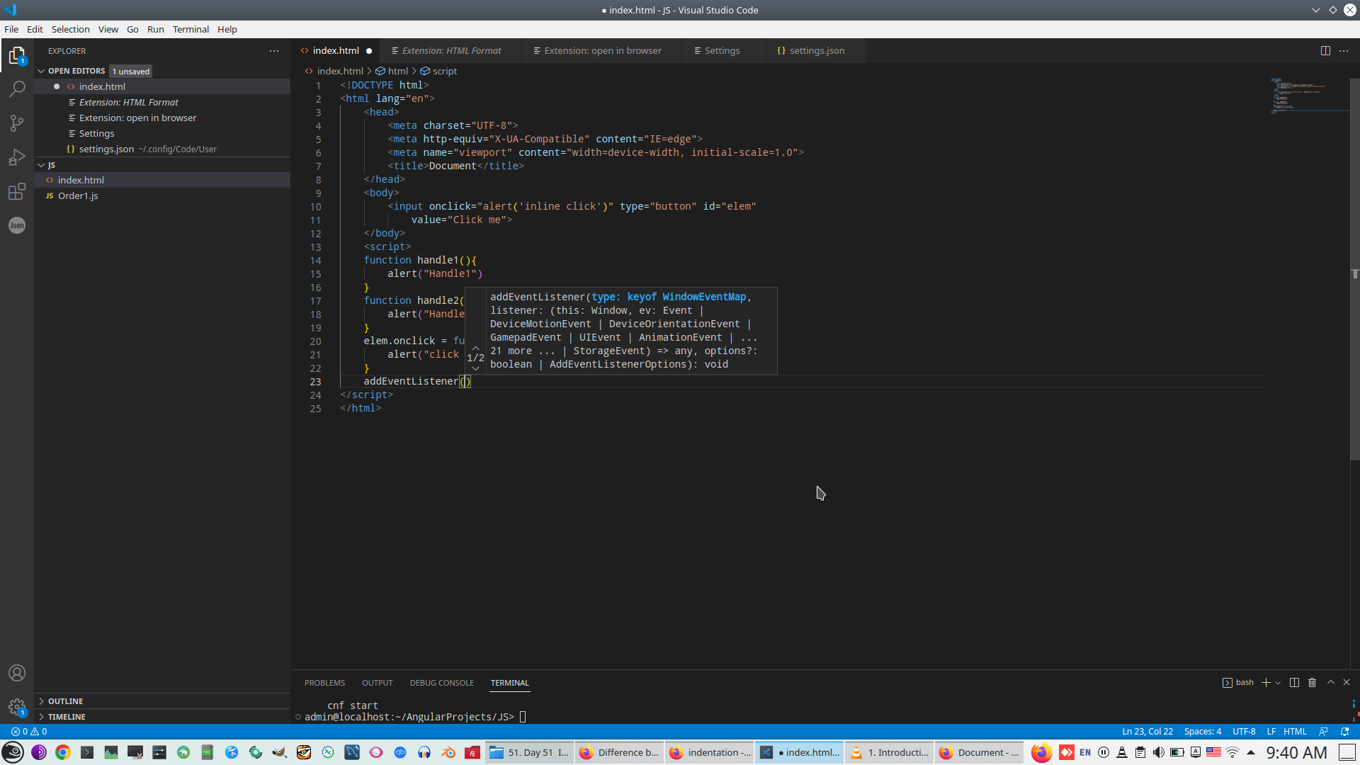 Viacheslav Eremin | New MS tools (Vs Code) for JS development.